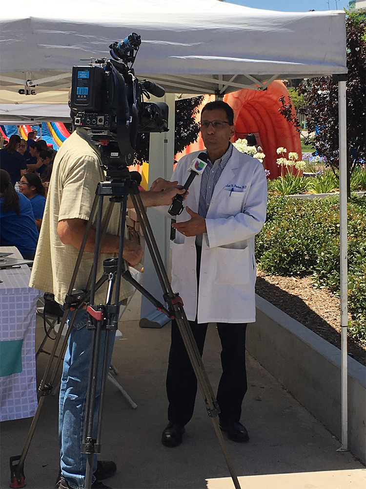 Dr Pacheco speaking with Univision Los Angeles – Central City Community ...